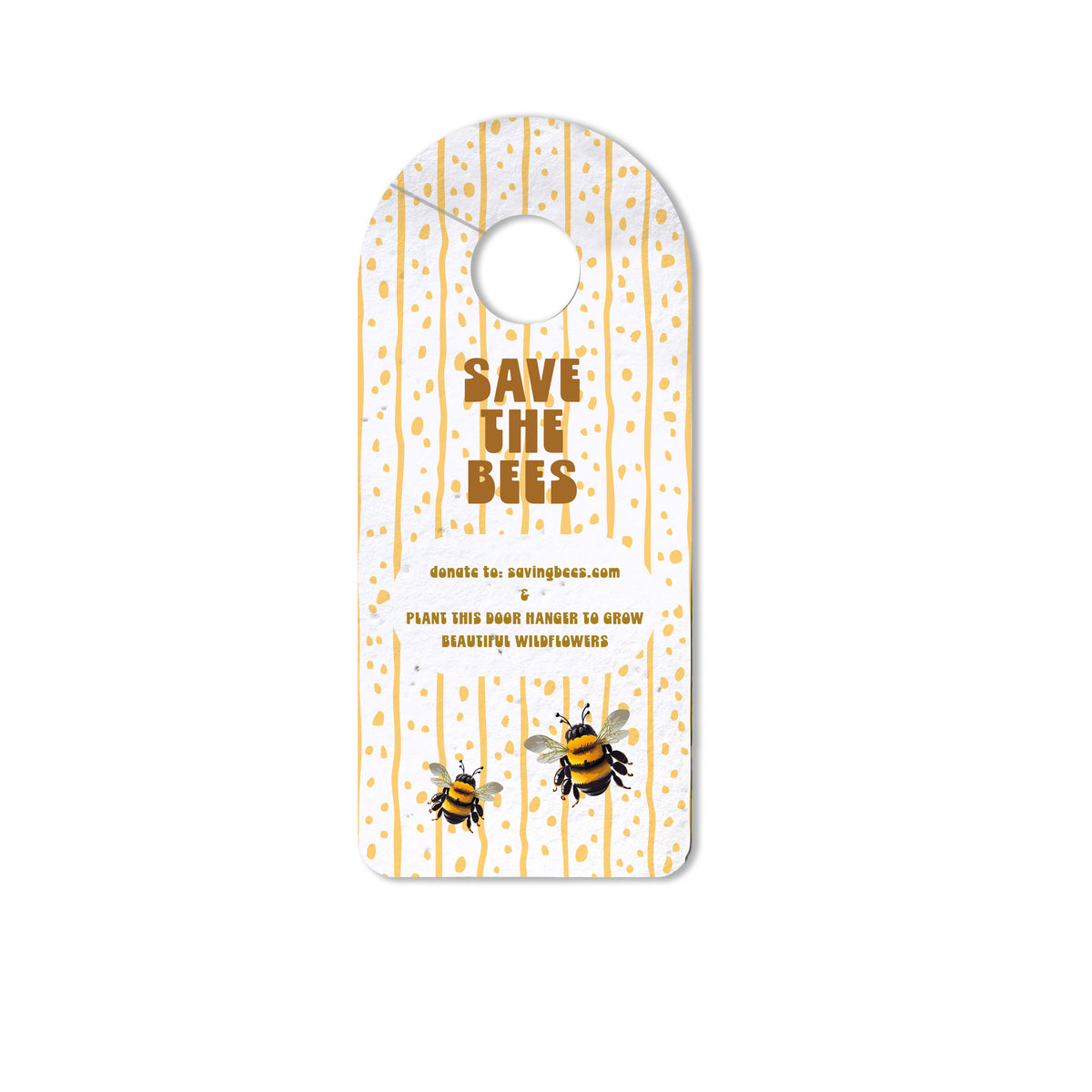 Plantable Seed Paper Door Hanger- Digital – plantableseedpaper