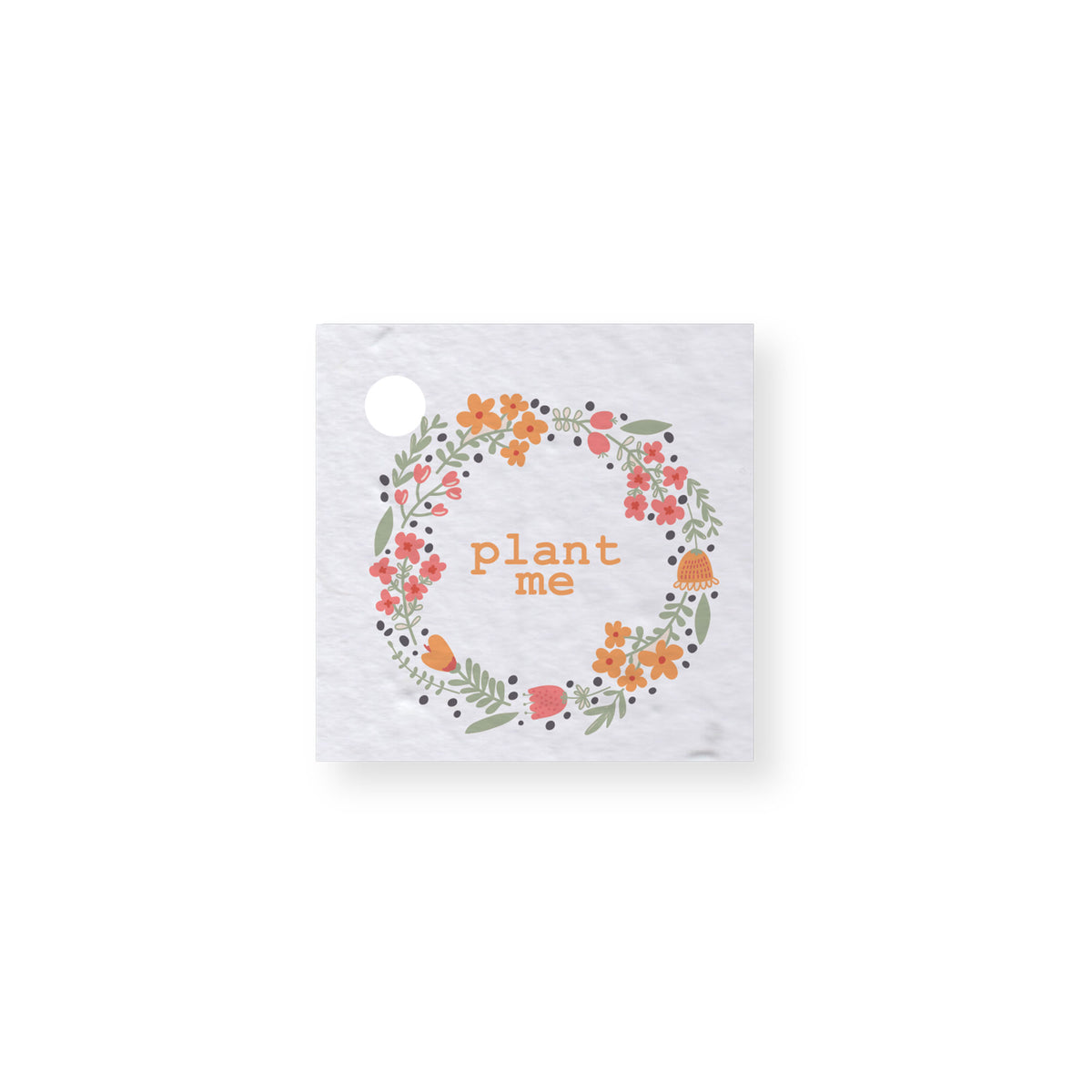 Plantable Seed Paper Square Hang Tag - Digital – plantableseedpaper